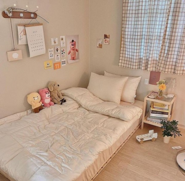 34 Inspirasi Desain Kamar Tidur Ala Korea Yang Cantik Dan Menarik